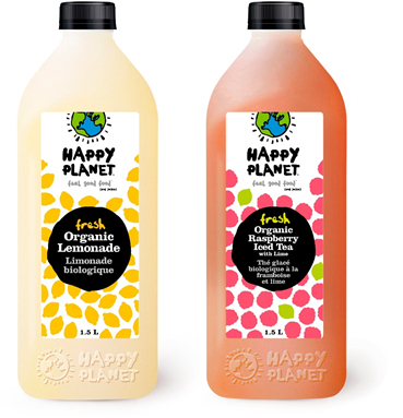 Happy Planet Launches New Fresh Organic Raspberry Iced Tea - Western Grocer