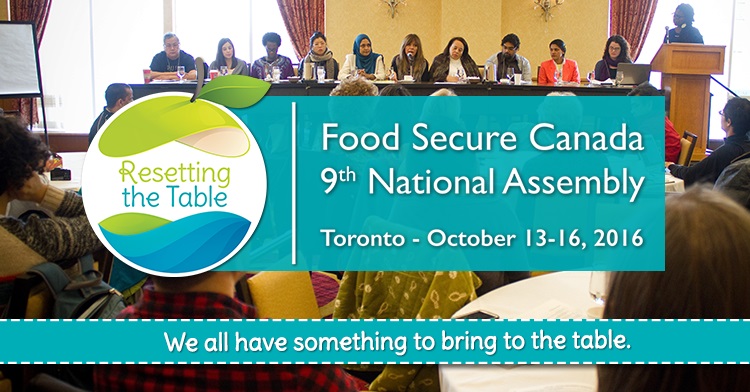 Resetting the Table: Food Secure Canada’s 9th Assembly - Western Grocer