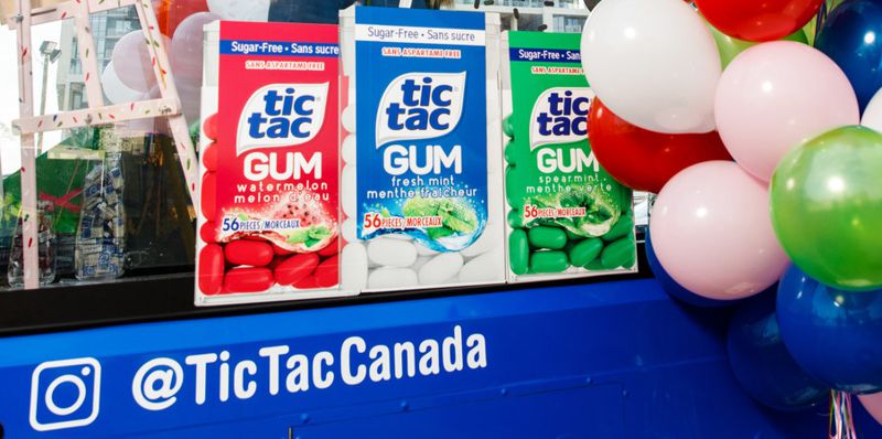 Tic Tac® GUM hits Canada just in time for National Gum Chewing Day ...